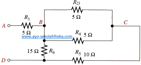 Contoh Soal Rangkaian seri dan paralel | Markas Belajar