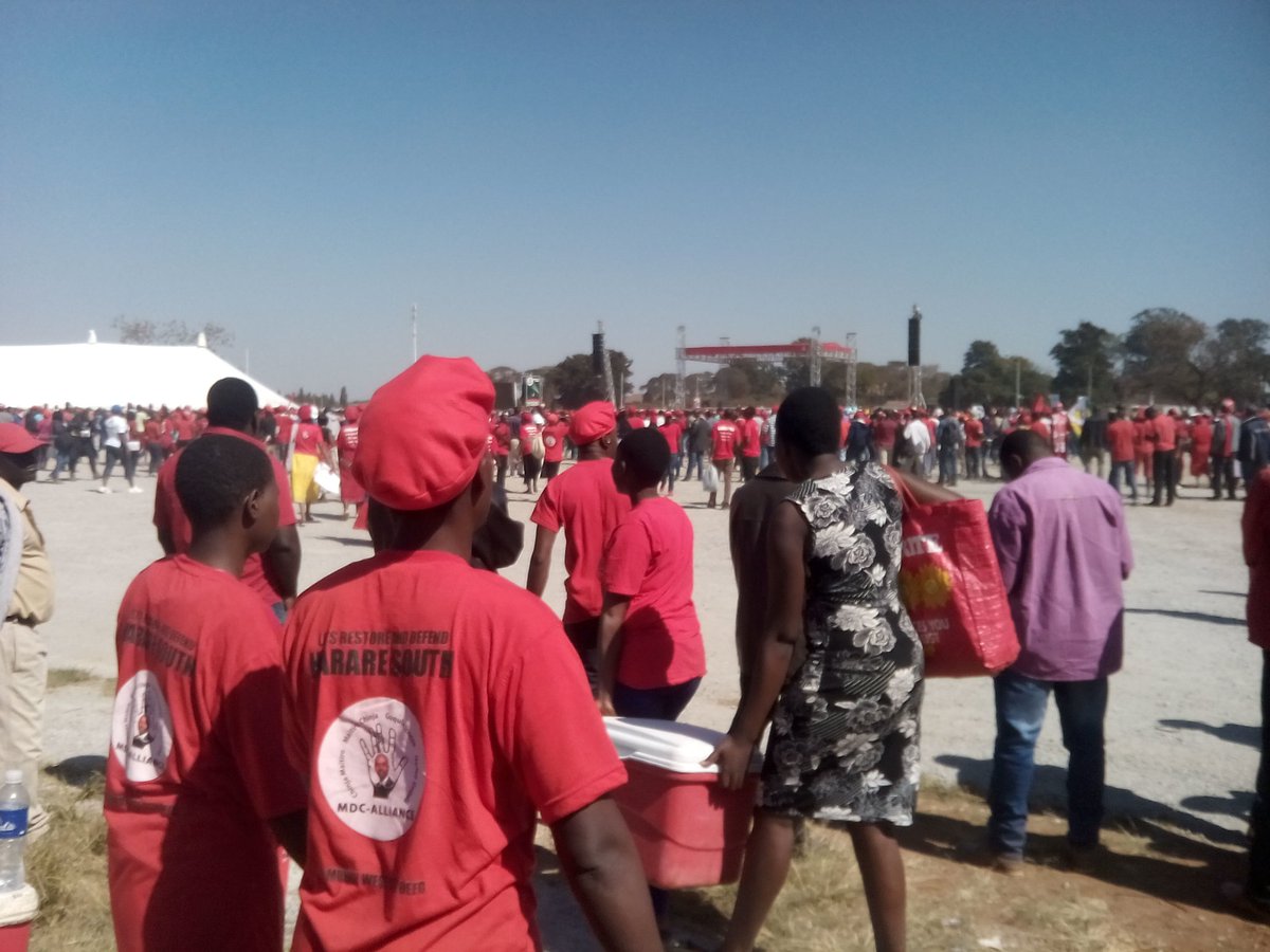 CHAMISA FINAL RALLY : EARLY PICS newsdzeZimbabweNewsdzeZimbabwe