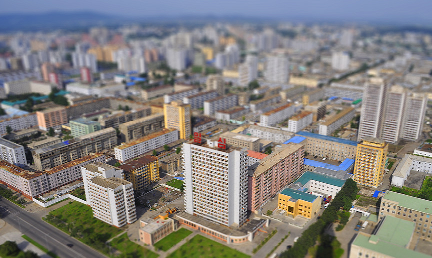 Weekend fun: Pyongyang tilt shift « North Korean Economy Watch