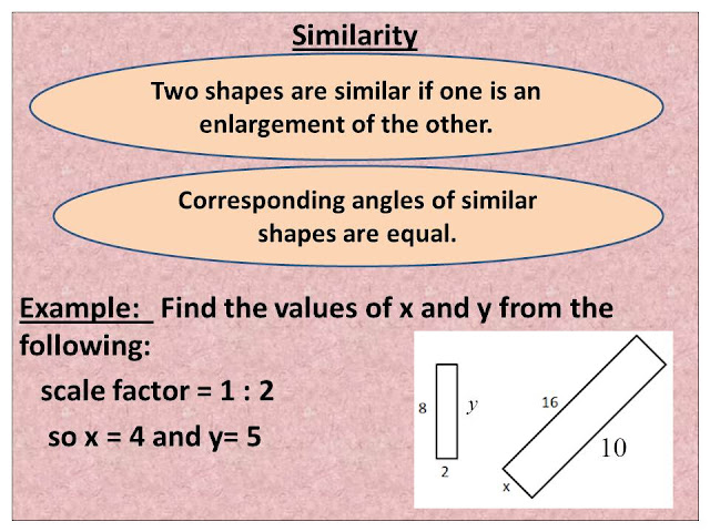 Math 10: CHAPTER-8: SIMILARITY