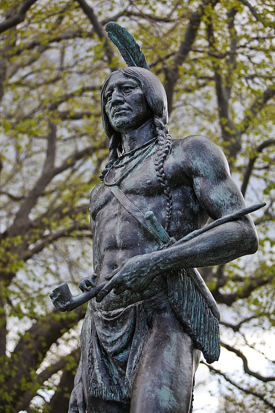 Squanto Statue