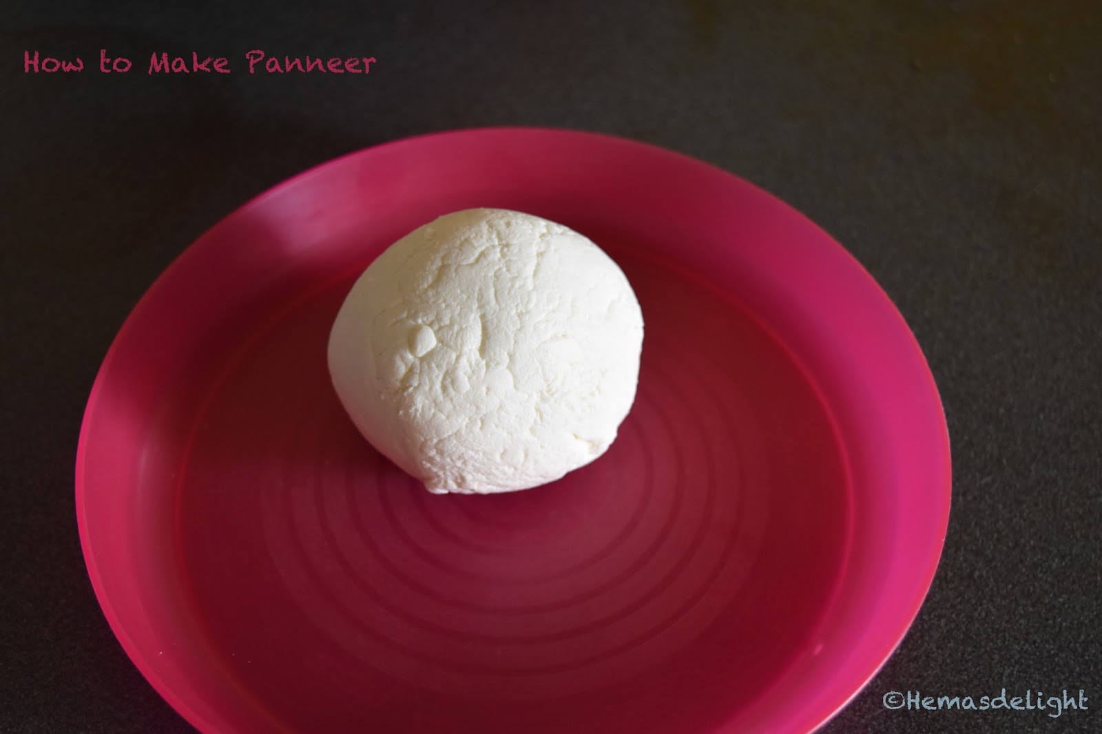 Hema's Delight: How to make panner at home- Homemade panner