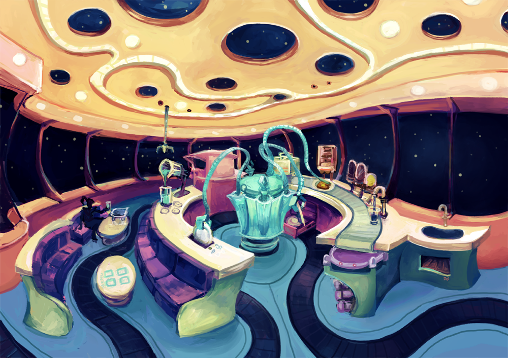 Concept Art - Fall 2011 - MICA: Kelsey Sunday - Week Fourteen, Jetsons ...