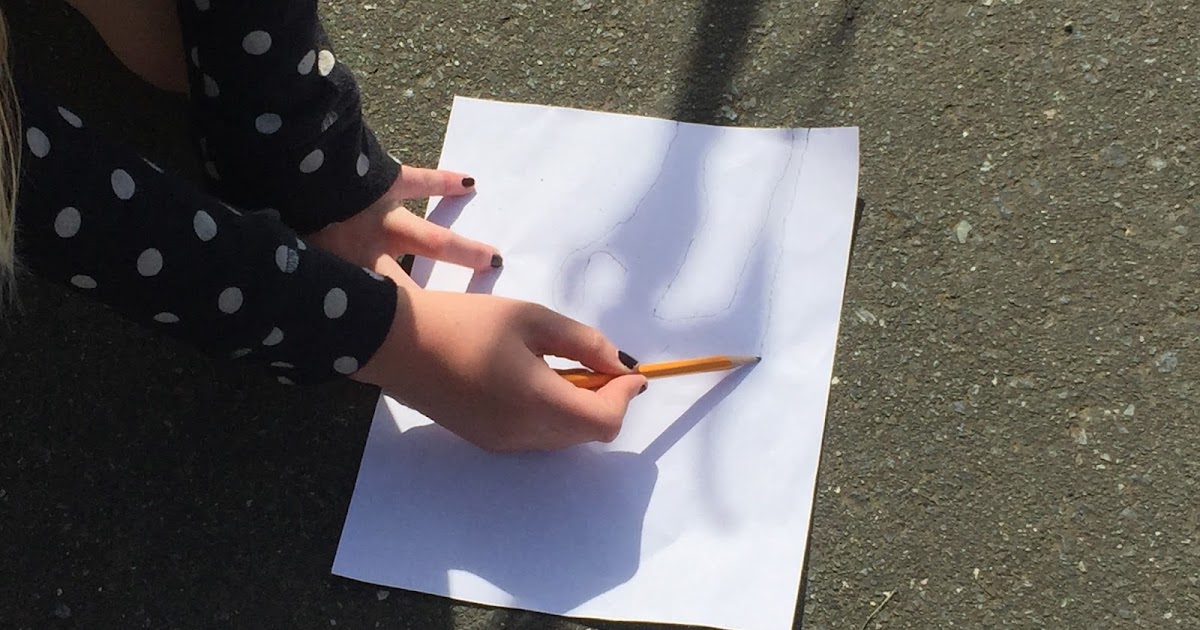 Middle School Shadow Art