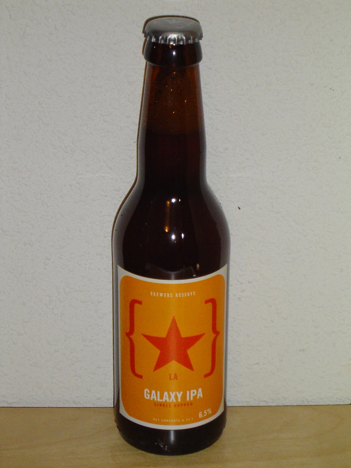Coleccionando cervezas: Galaxy IPA Single Hopped