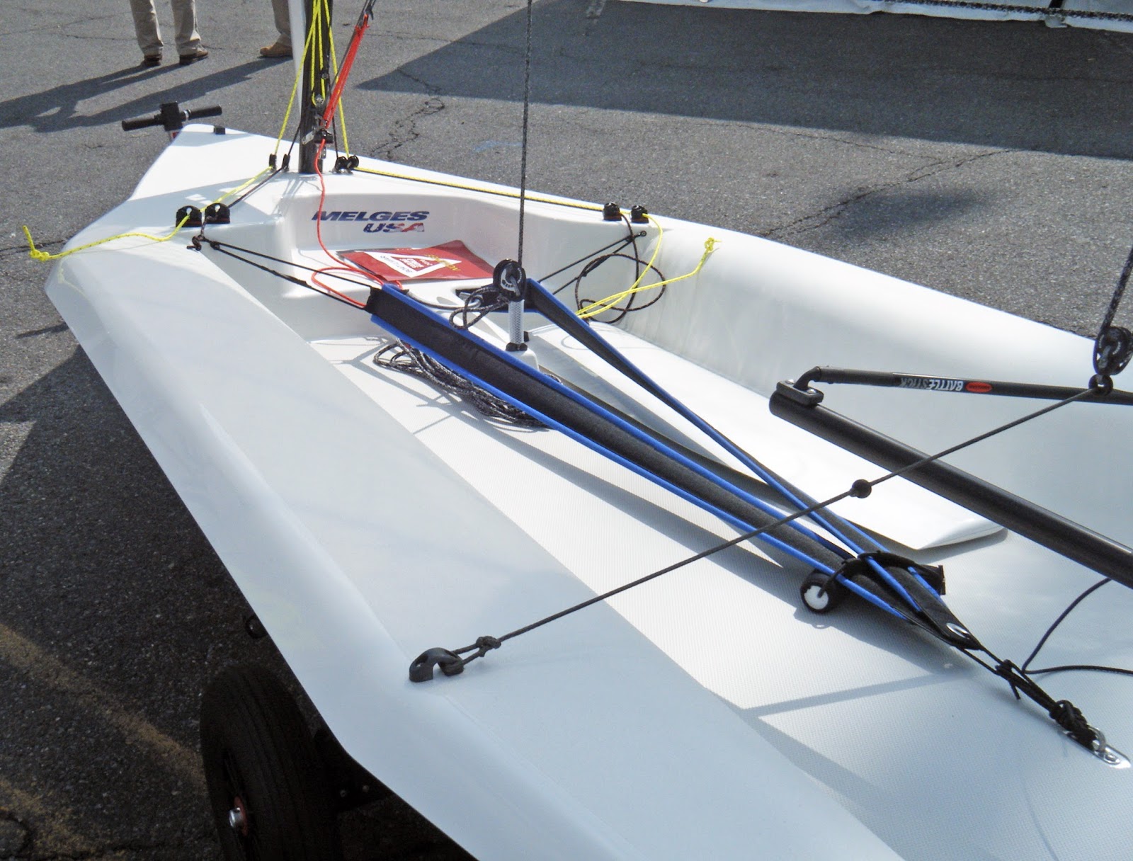 Earwigoagin: Seen at the 2015 Annapolis Sailboat Show: The Melges 14