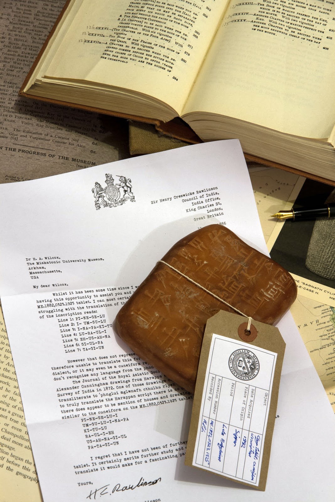 Propnomicon: From the Miskatonic Museum