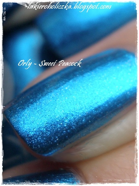 Confessions of a Polishaholic: Orly - Sweet Peacock