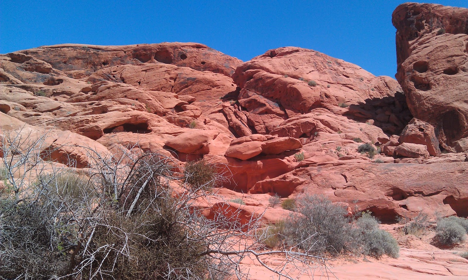 Running on Eddie: Valley of Fire State Park - Mouse Tank Trail and ...