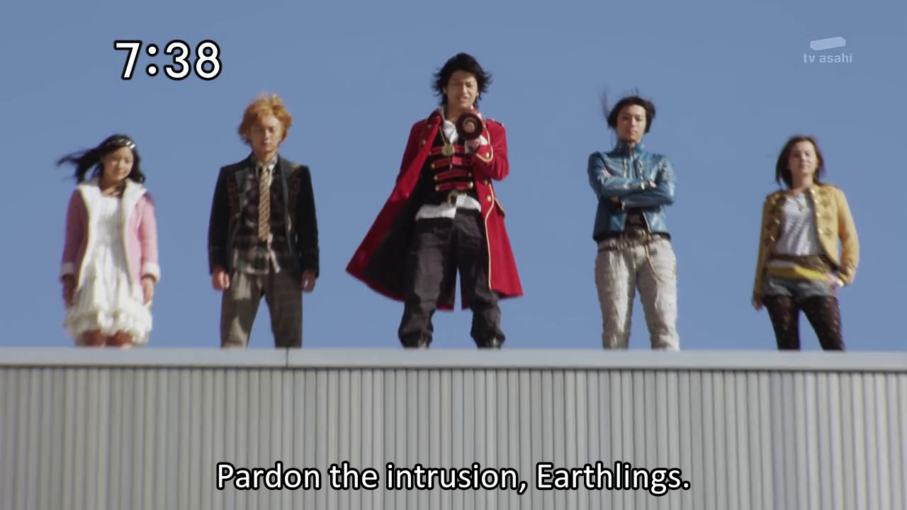Henshin and Rollout: Kaizoku Sentai Gokaiger: Episode One