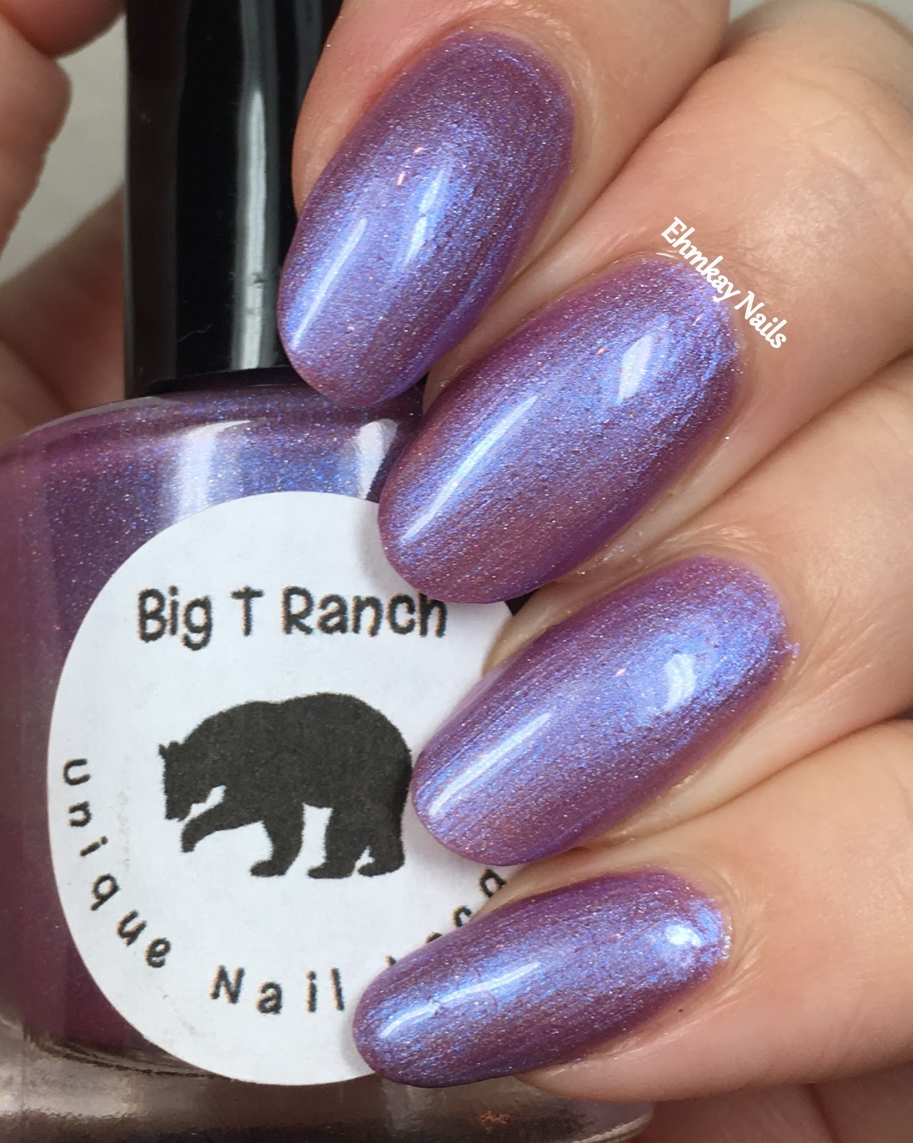 ehmkay nails: Big T Ranch Holos, Swatches and Review