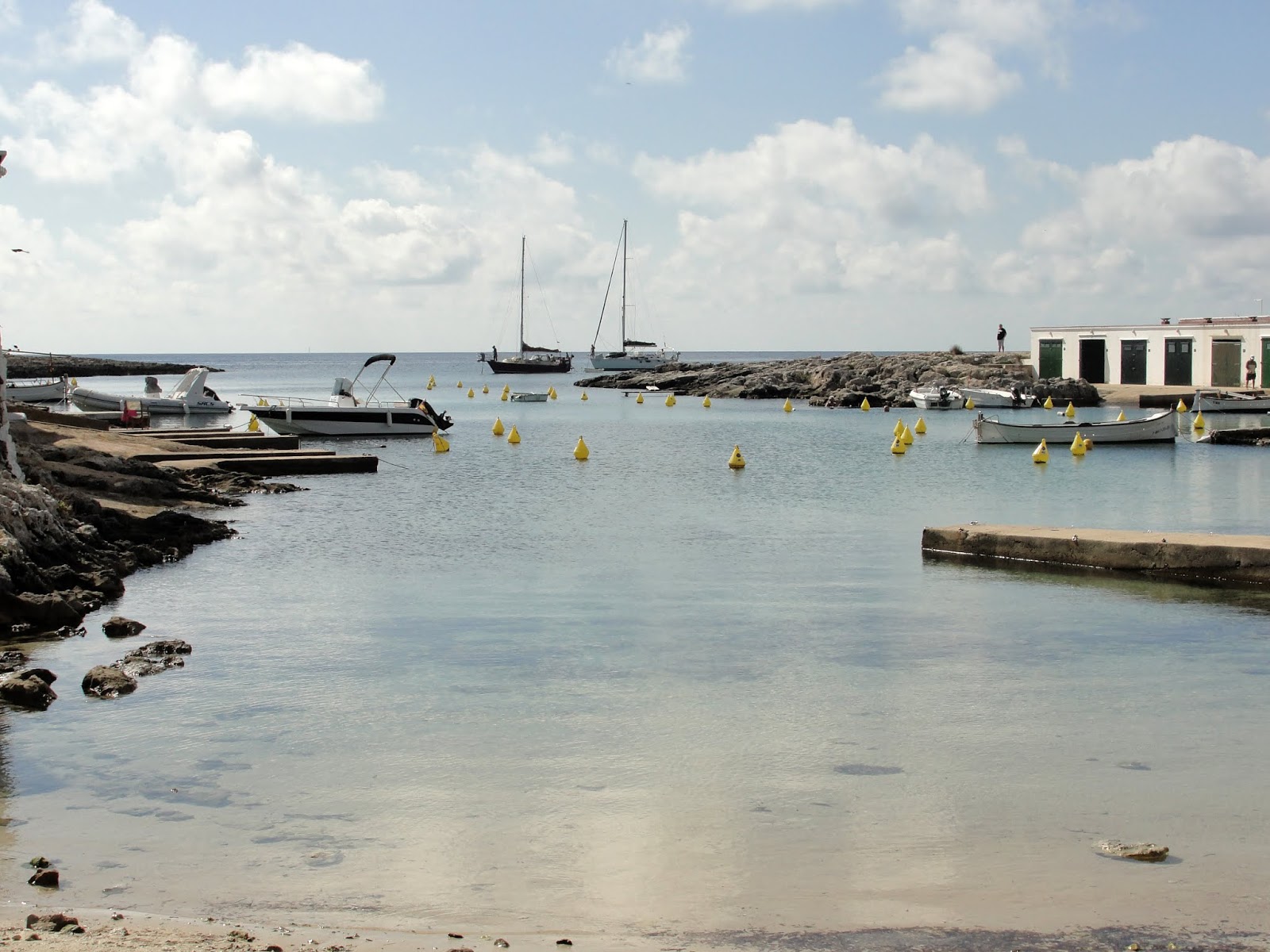 imatges de menorca: CALA BINIANCOLLA (SANT LLUÍS) Octubre 2018