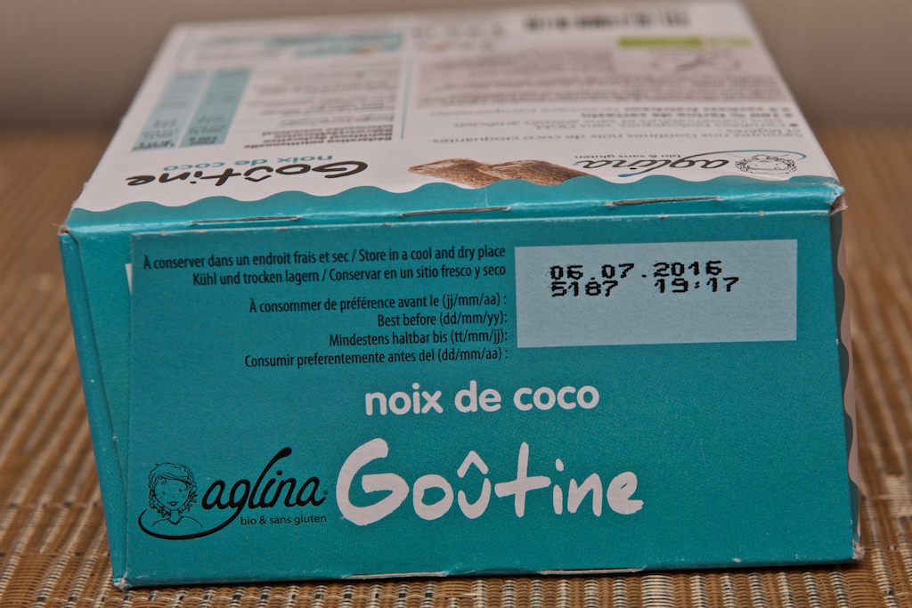 Goûtine Noix de Coco (125g) par Aglina