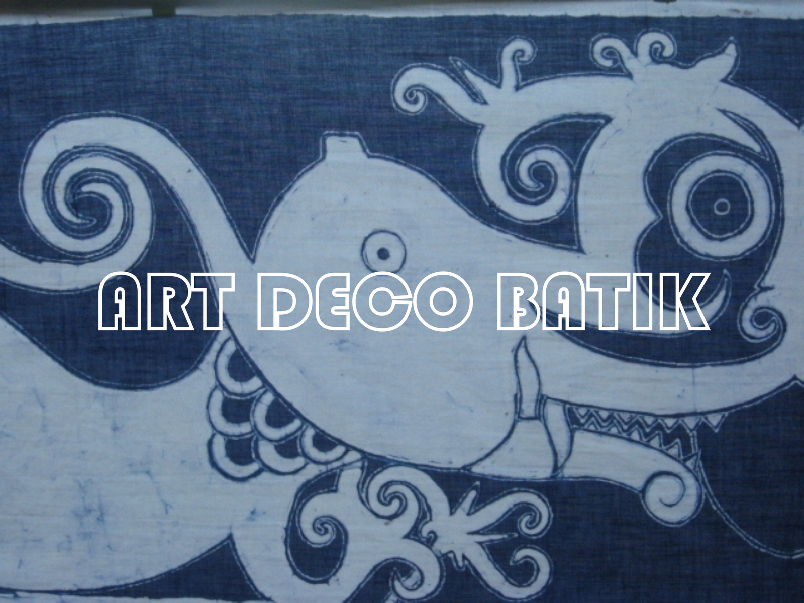 Art Deco Batik: Batik Dayak