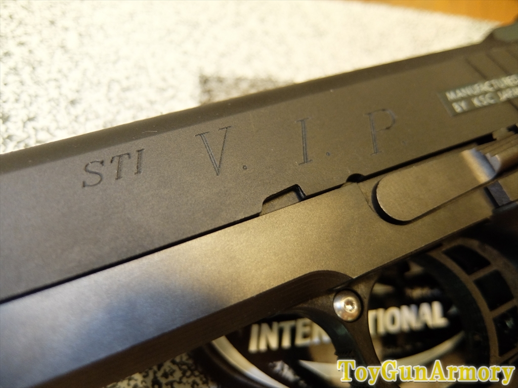 Toy Gun Armory(トイ・ガン・アーモリー): KSC STI VIP3.9 ガスブローバックエアガン レヴュー