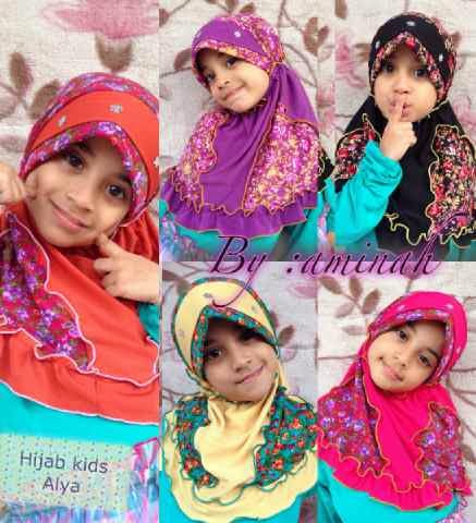 Cute and Amazing Hijab Styles for Kids