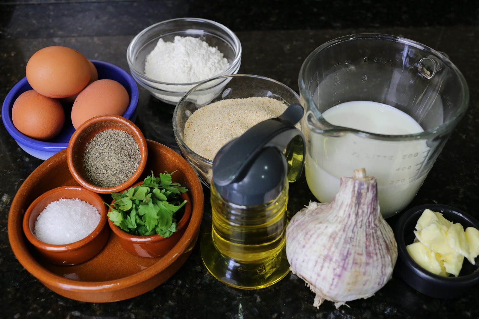 Cocina andaluza: Huevos empanados con bechamel