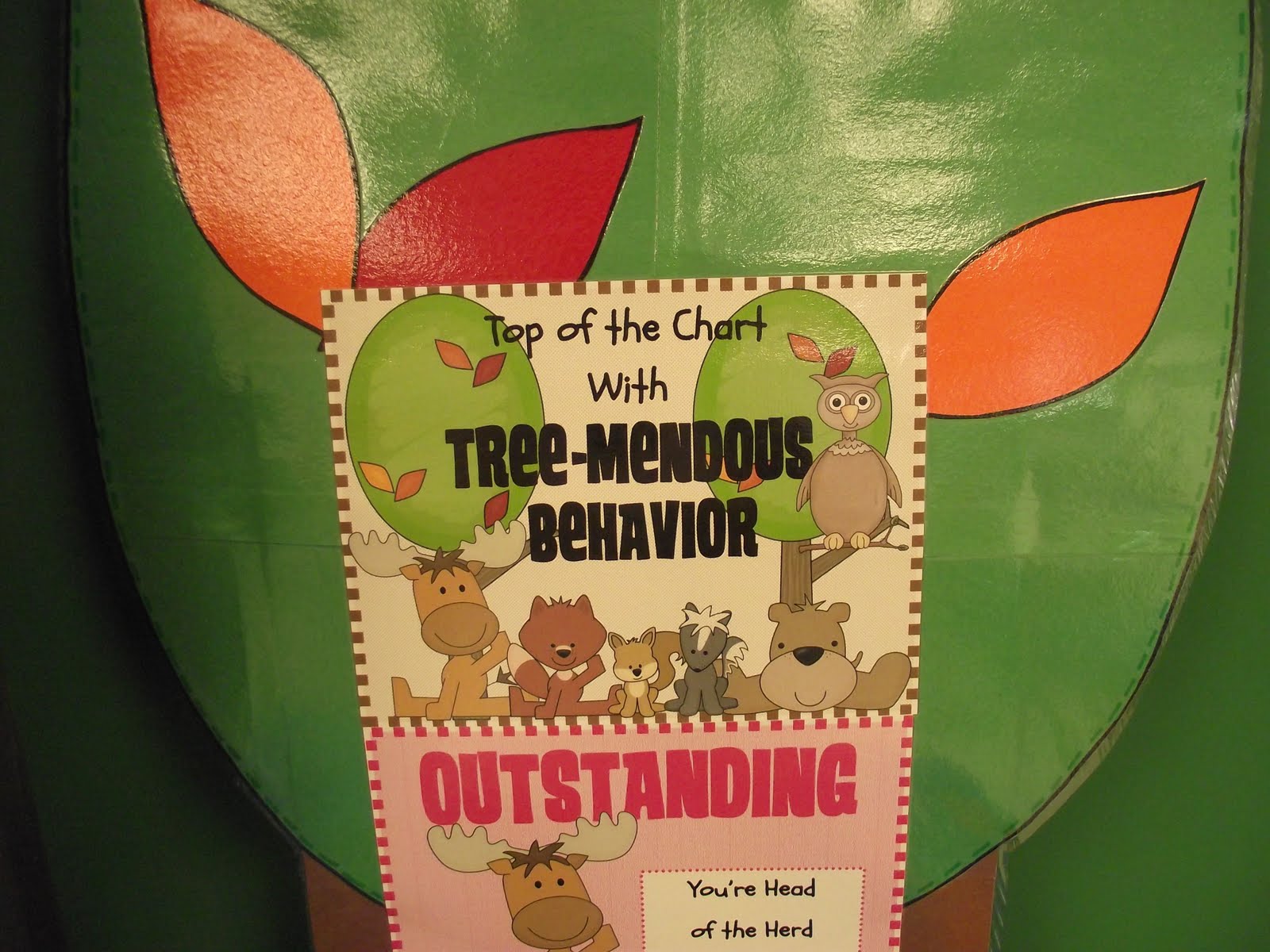 First Grade O.W.L.s: TREE-Mendous Behavior