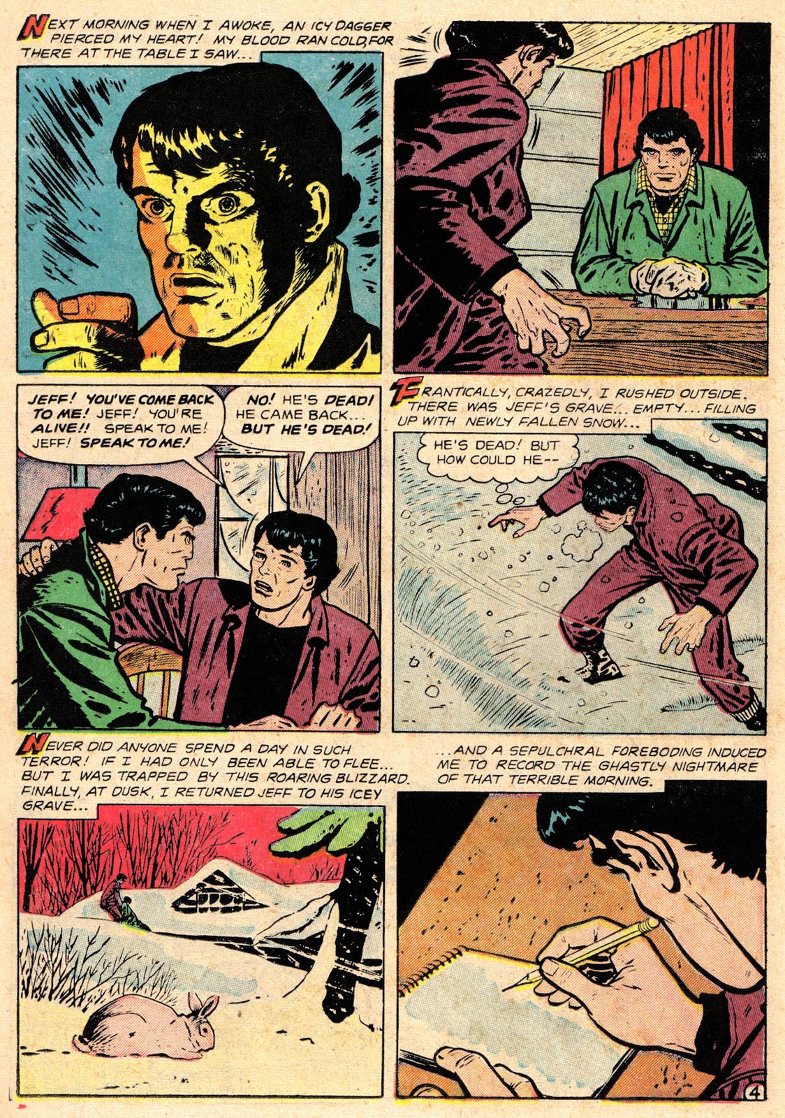 Saved From The Paper Drive: Comicbook Short Story~ The Corpse That ...