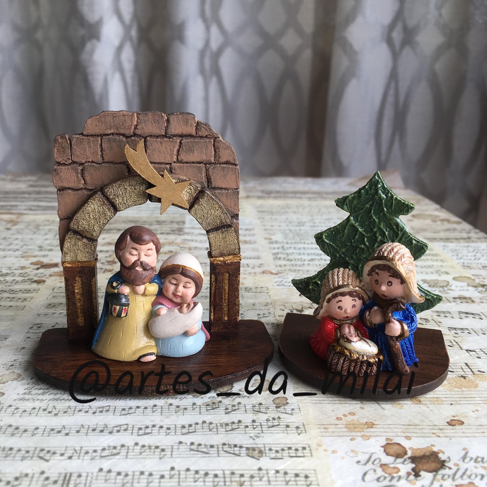 Artes da Milai: Mini presépios