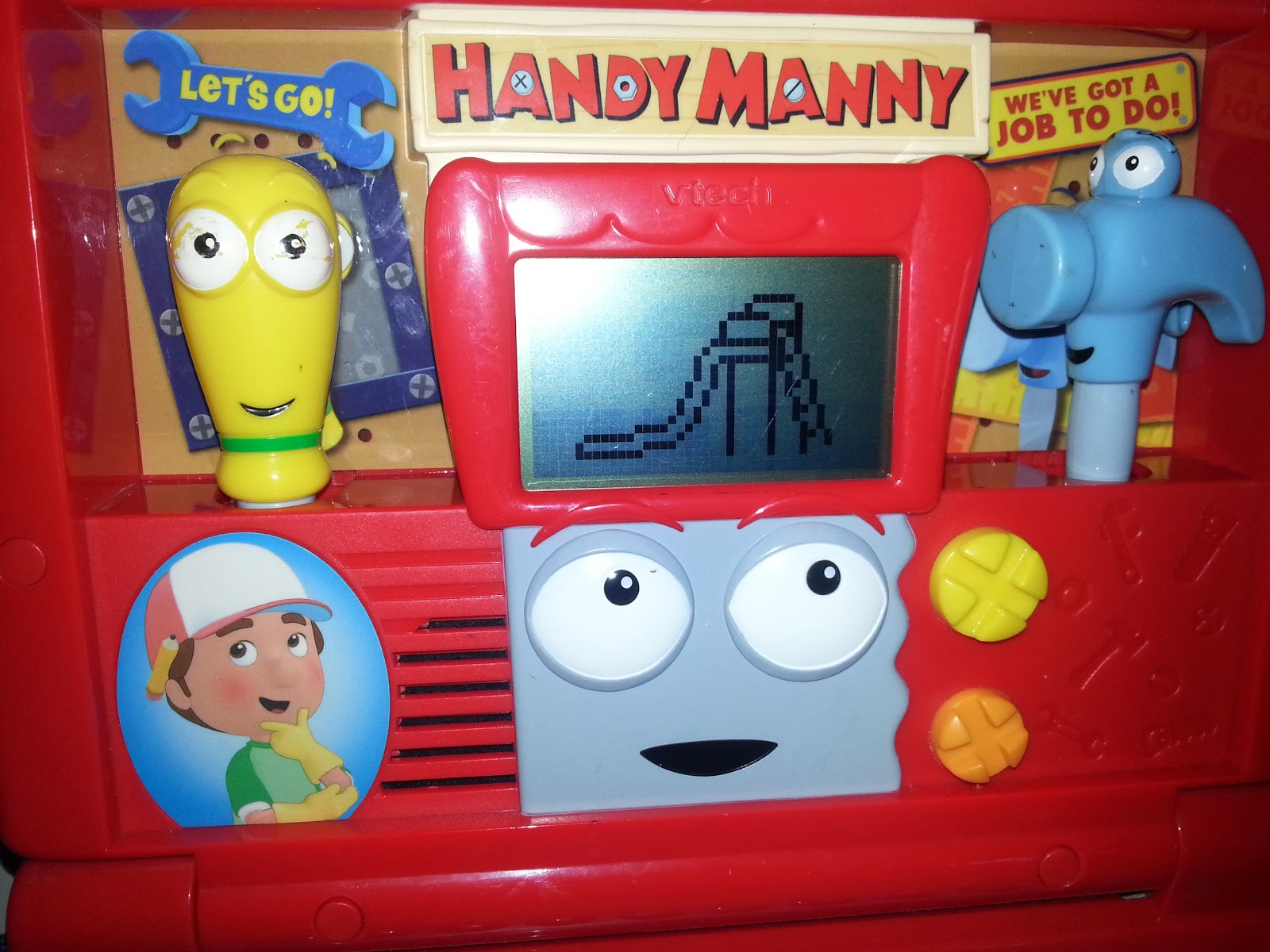 MYBUNDLETOYS2: VTECH Learning Handy Manny Laptop (SOLD)
