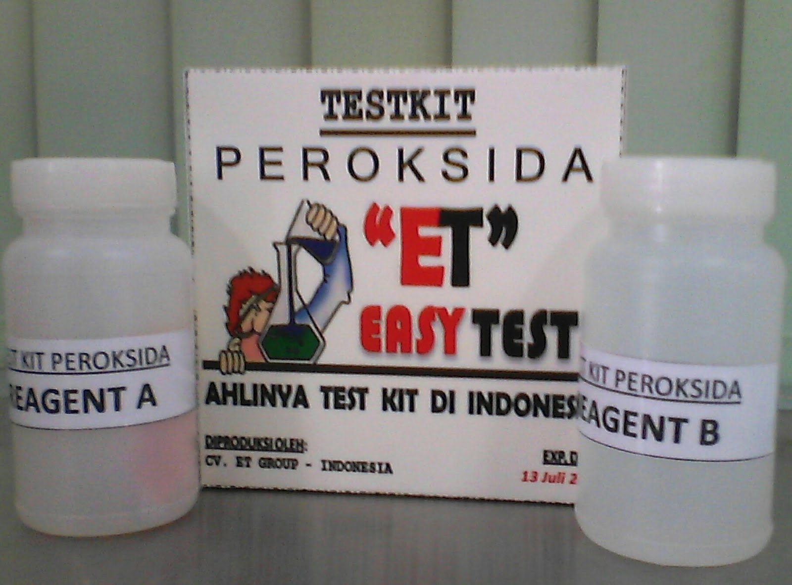 Test Kit Peroksida (50 Kali Tes) - Test Kit Keamanan Pangan| Toko ...