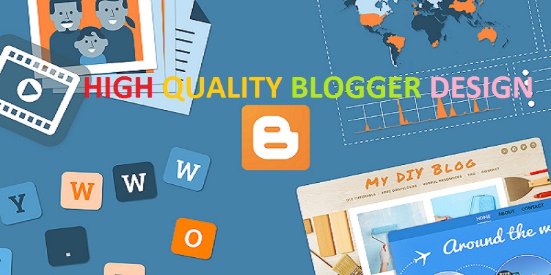 Hire SEO Experts Online: I Will Design Your Full Blogger Blogspot Website