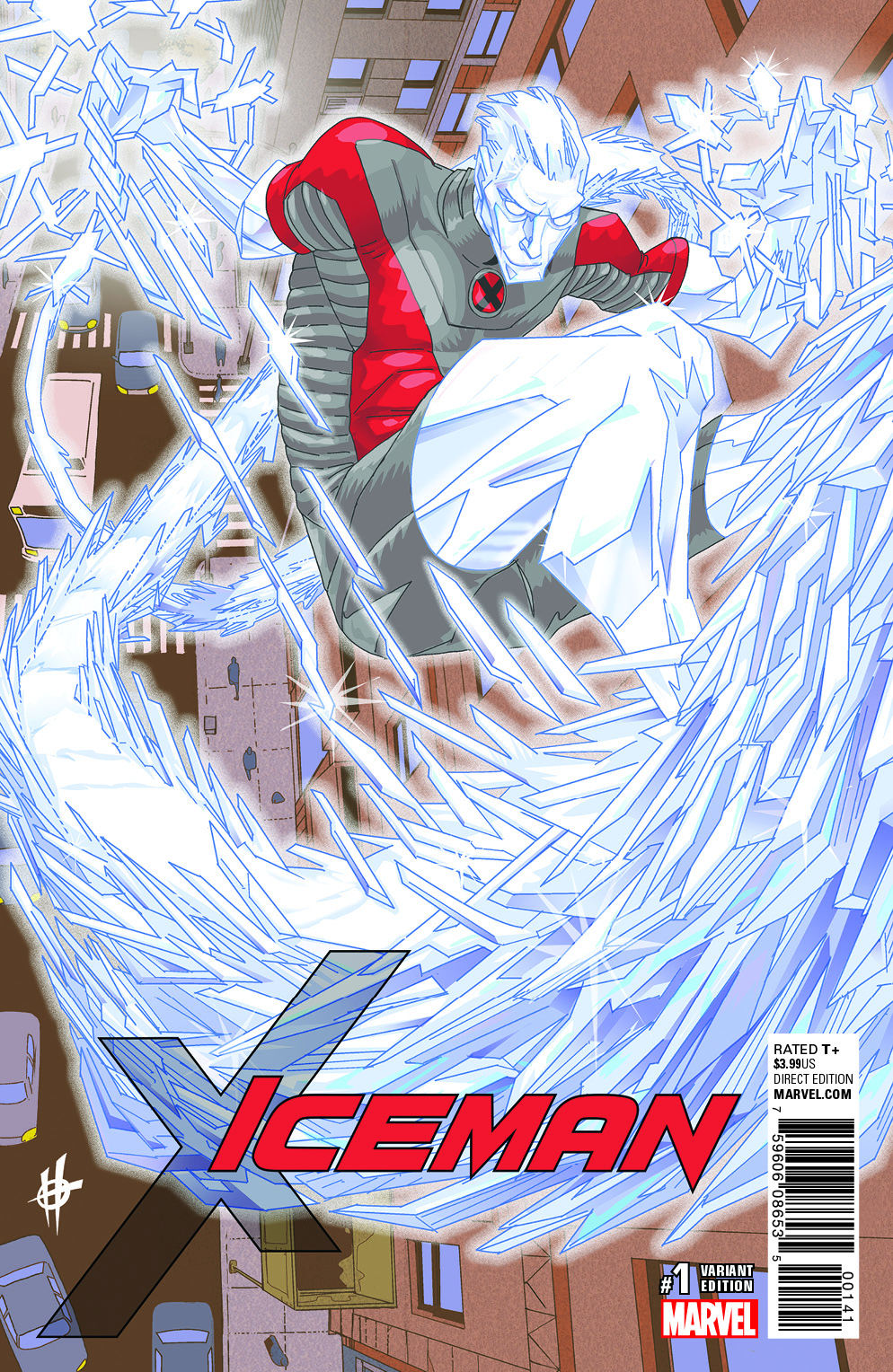 Marvel First Look: Iceman #1 - Stops Villains Cold In Their Tracks ...