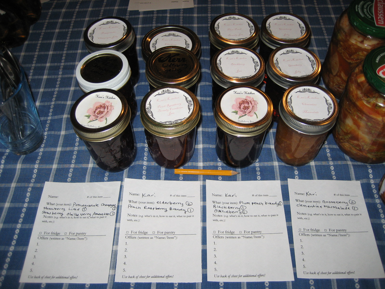 Homemade Trade: An Evening of Swapping - October Swap Recap