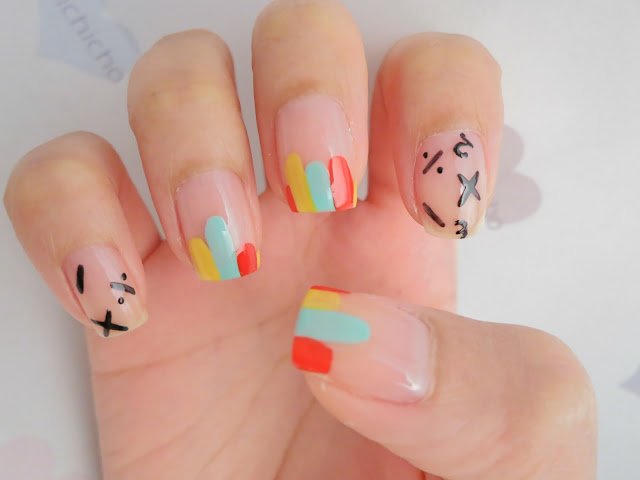 Math and Graphs Nail Art - chichicho~