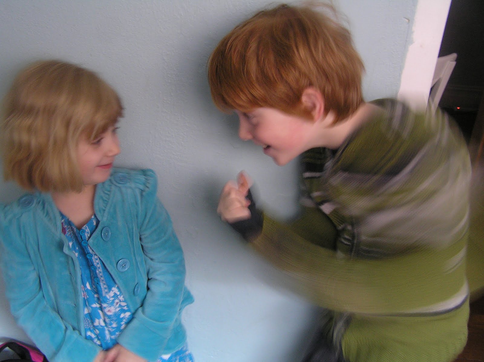 Stop that Commotion: Children being childish