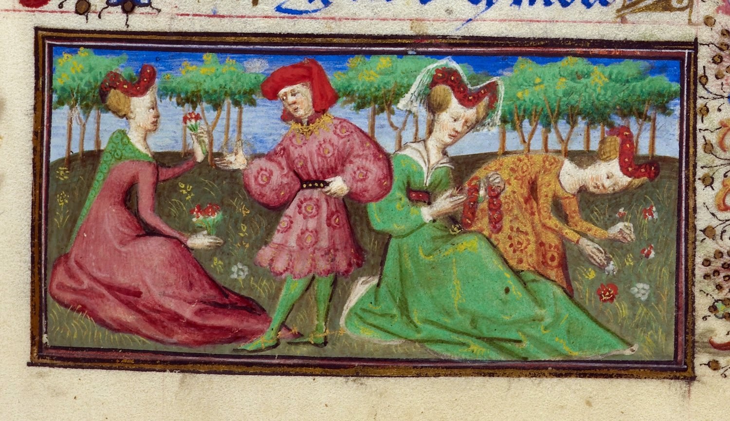 A Clerk of Oxford: A Medieval Love Poem: When the Nightingale Sings