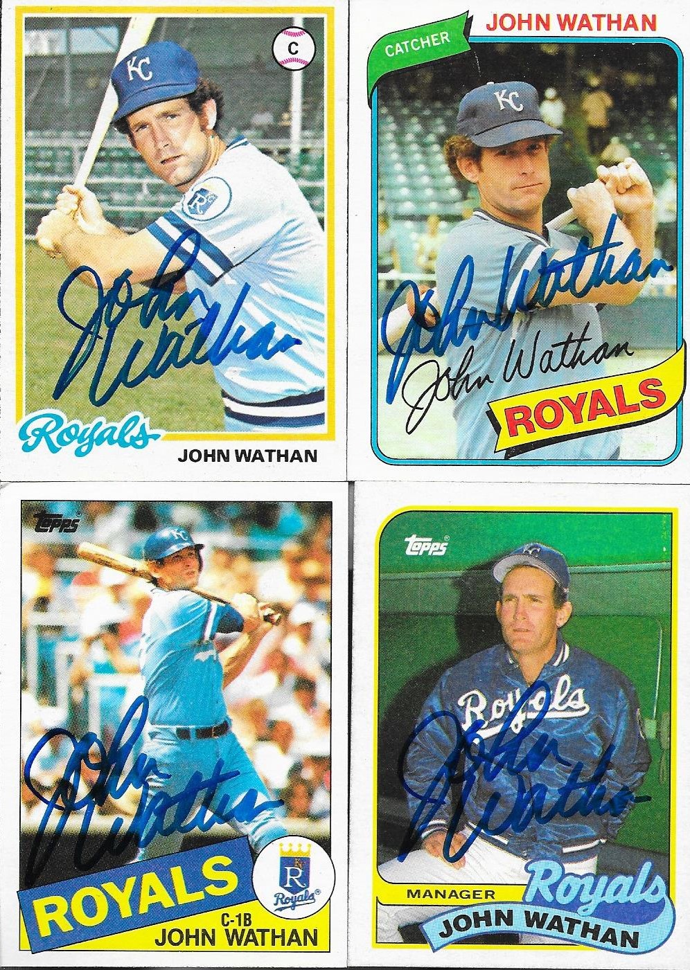 foul bunt: TTM Success - John Wathan