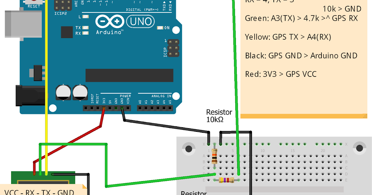 Arduino Stuff Neo6mv2 Gps Module With Arduino Uno How To