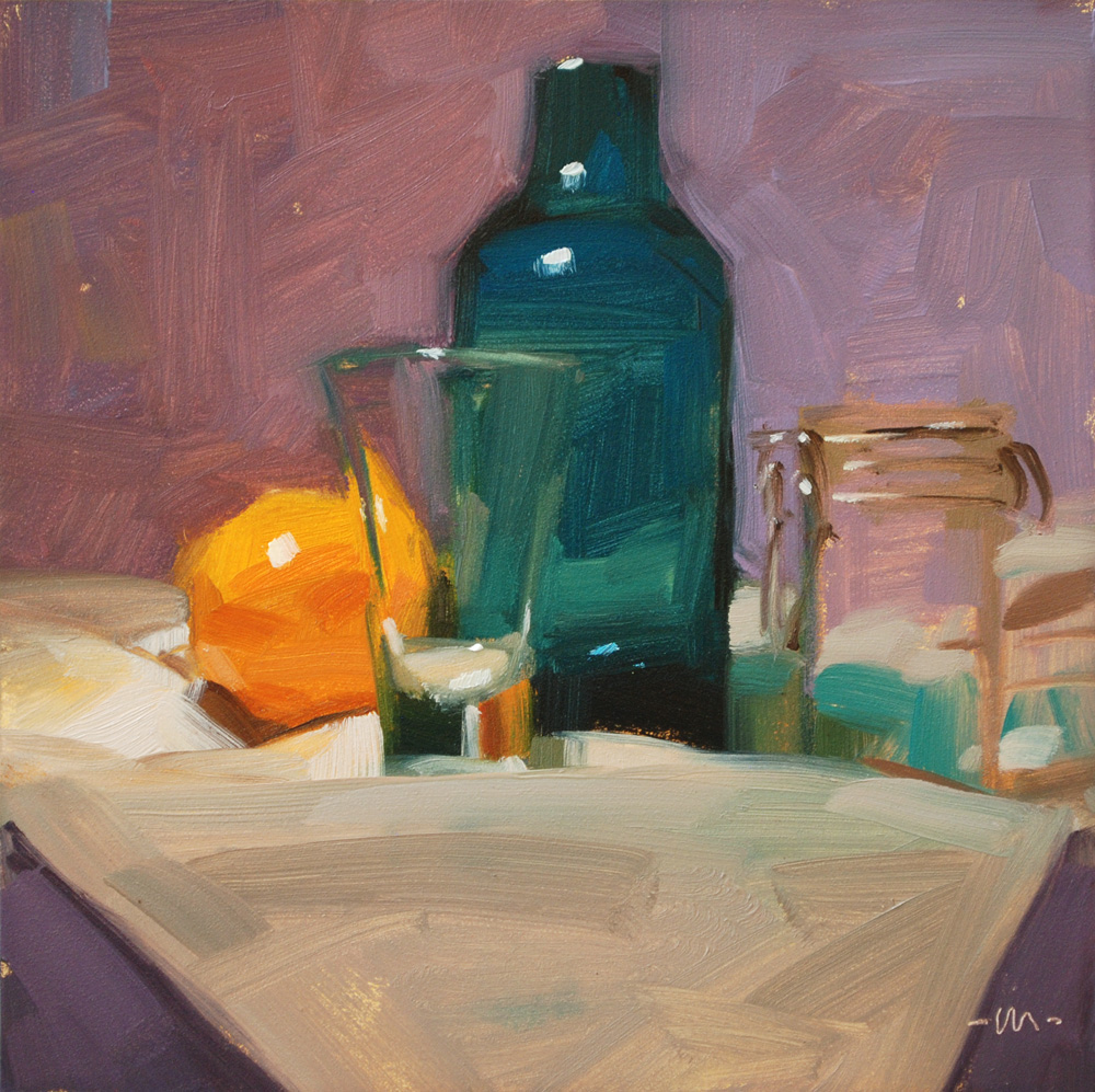 Carol Marine's Painting a Day: Considering Everything