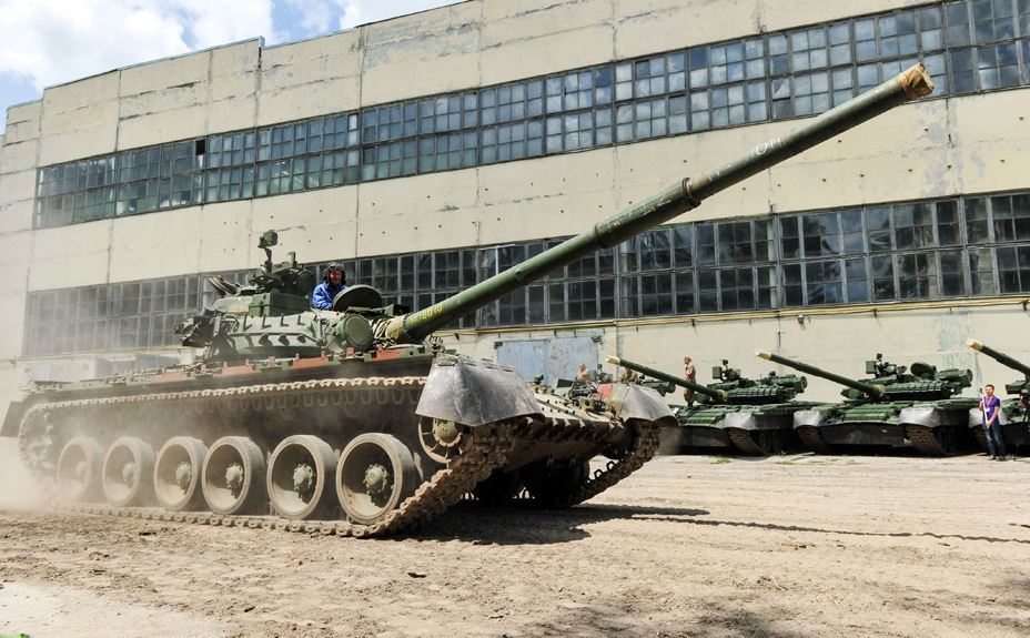 Asian Defence News: Ukraine T-80 tank overhaul factory