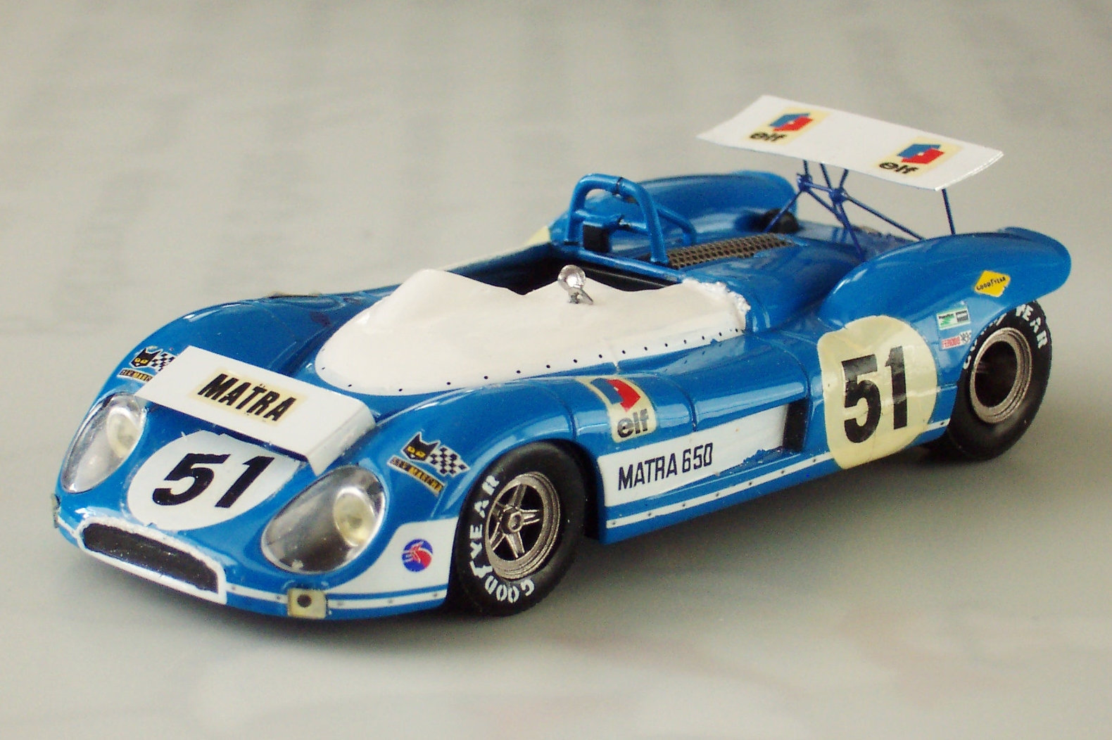 1/43 Matra Models: Matra 650 Courte (Central intake)
