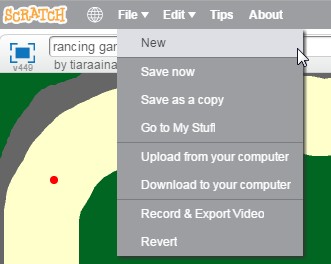 BLOG SCRATCH TIARA THNS: [scatch 5]-membuat game labirin