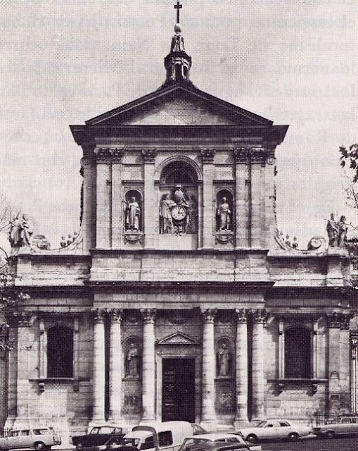 Sorbonne Church in Paris by Jacques Lemercier