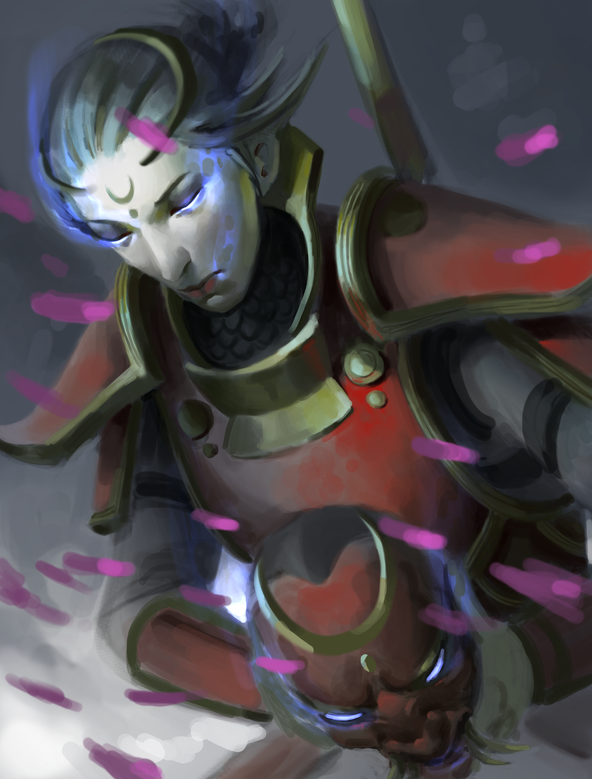 Art of Kassandra Vasquez: Rei Process