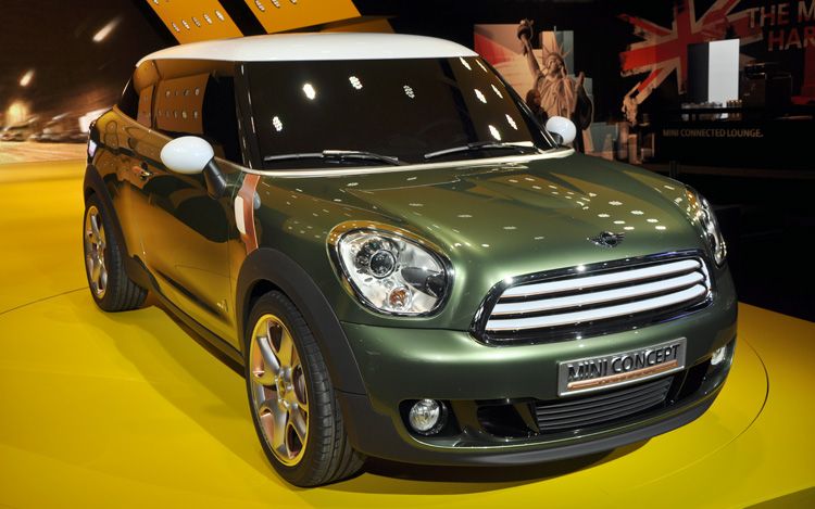 the super cars: Mini Paceman Concept