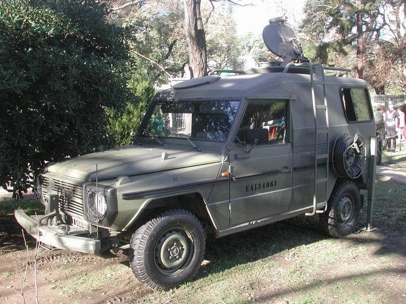DEFENSA Y SEGURIDAD ARGENTINA: Repotenciación del jeep Mercedes Benz 230G