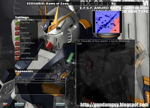 GUNDAM GUY: GG's Old Dream of Being a Gundam Strategy Game Designer....