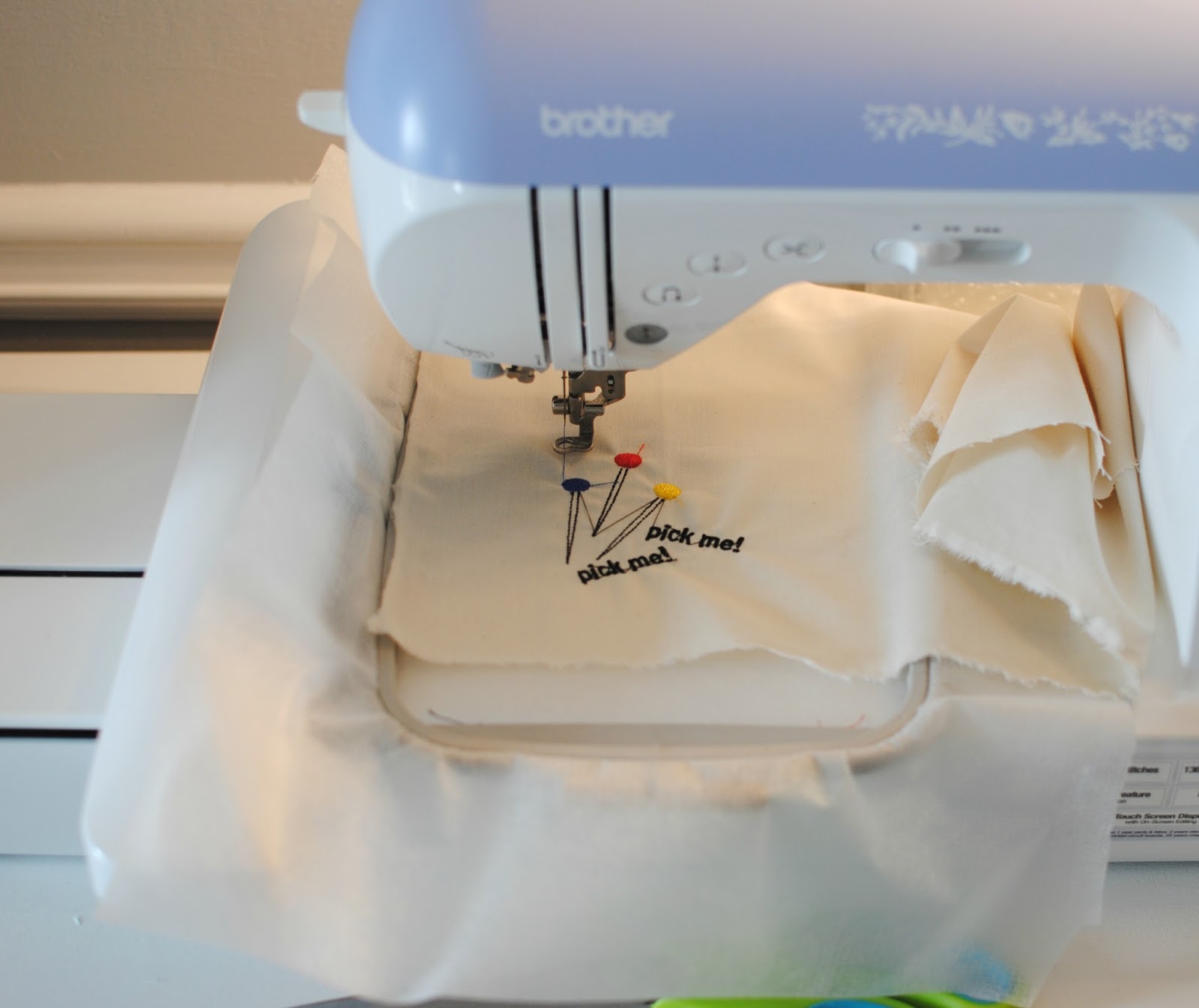 Trash To Couture: DIY Embroidered Sewing Machine Cover