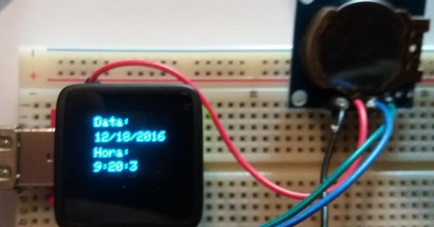Projetos com o Arduino: Projeto 18 - Microview OLED - Parte 4