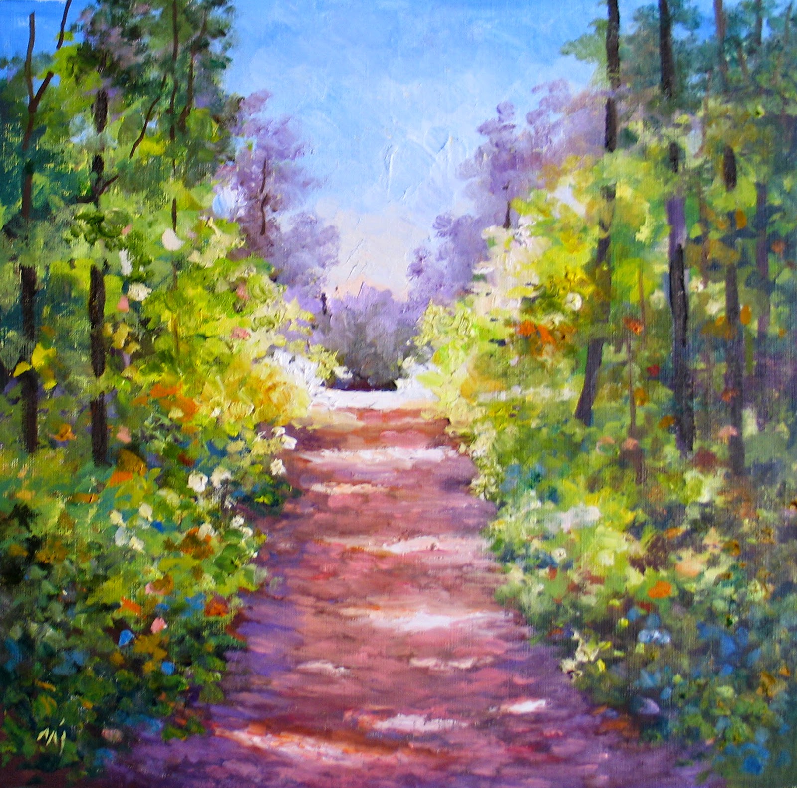 Nel's Everyday Painting: Dabs of Color 2 - SOLD