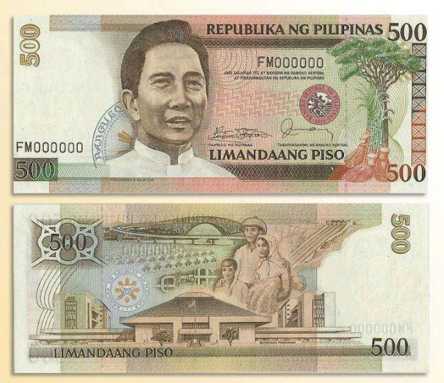 Miong21 @ Blogspot: Original 500 Peso Bill