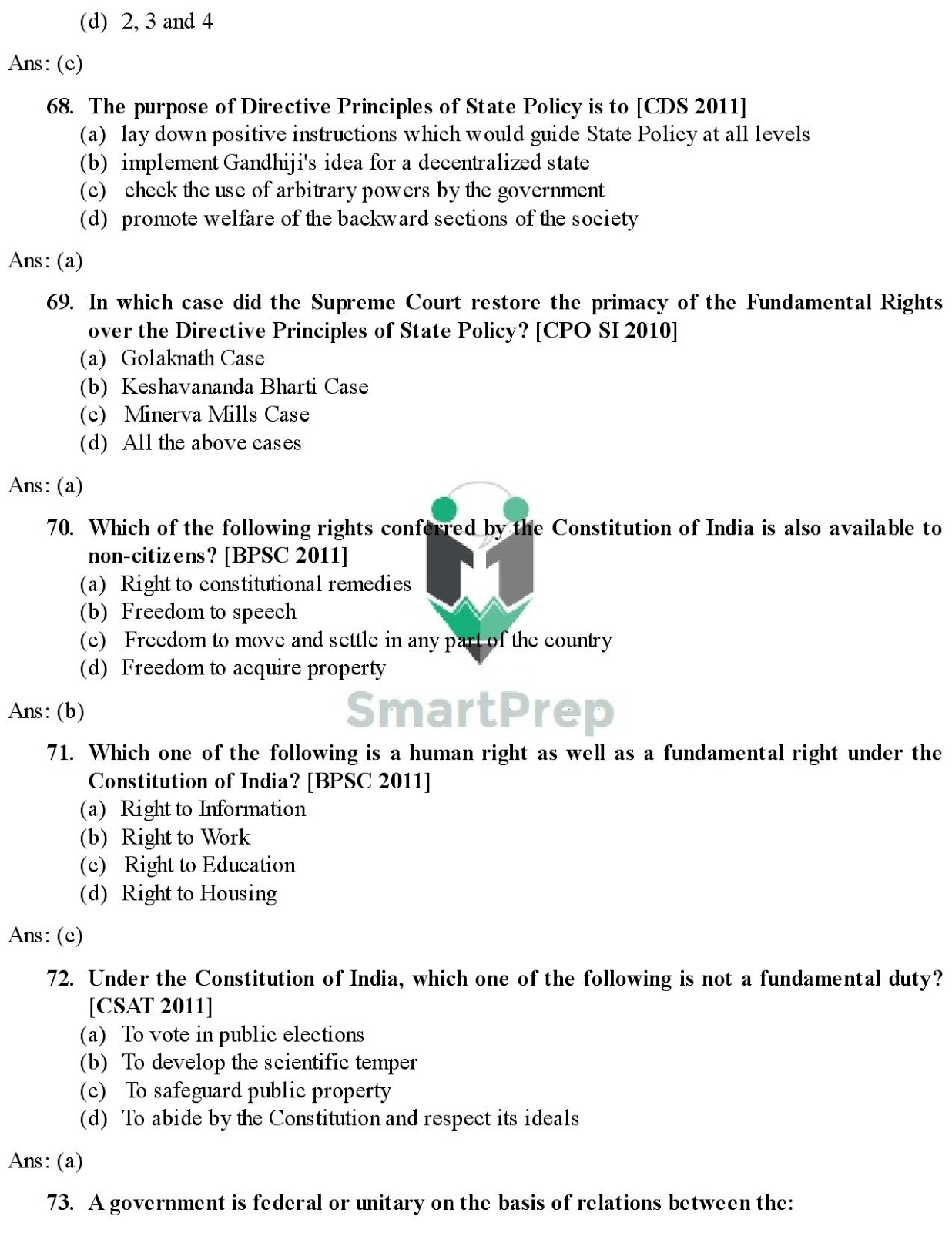 KNOWLEDGE FOR ALL: MCQs INDIAN POLITY AND INDIAN CONSTITUTION FOR ALL ...