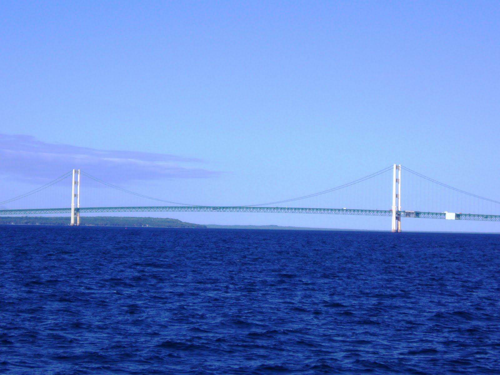 History and Culture by Bicycle: Mackinac Bridge