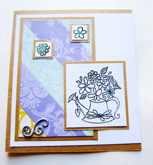 Jubilee Crafts: Handmade Paper Garden Card